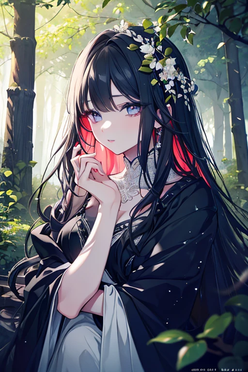 A beautiful detailed girl with long hair,very detailed face,detailed ...