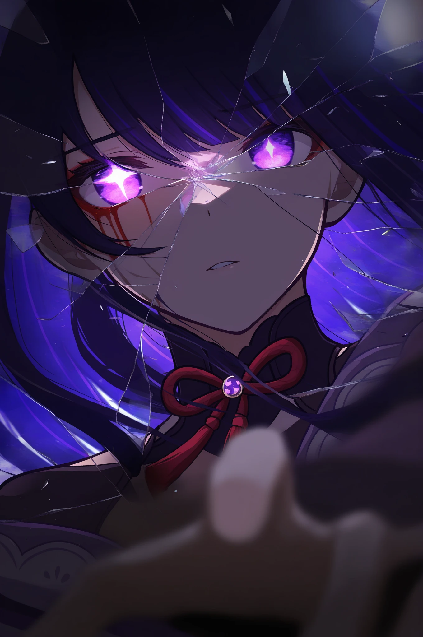 Abstract, disintegration, masterpiece, best quality, solo, glitch - SeaArt AI