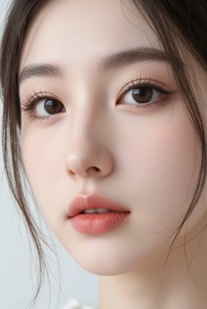 Detailed close-up of the face，exquisite facial features ， Pretty Face ...