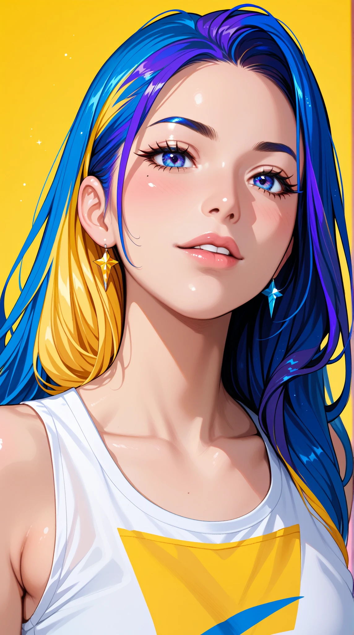 Kizi，Highly detailed, Amazing work，Vitreous luster,((clean backdrop ...