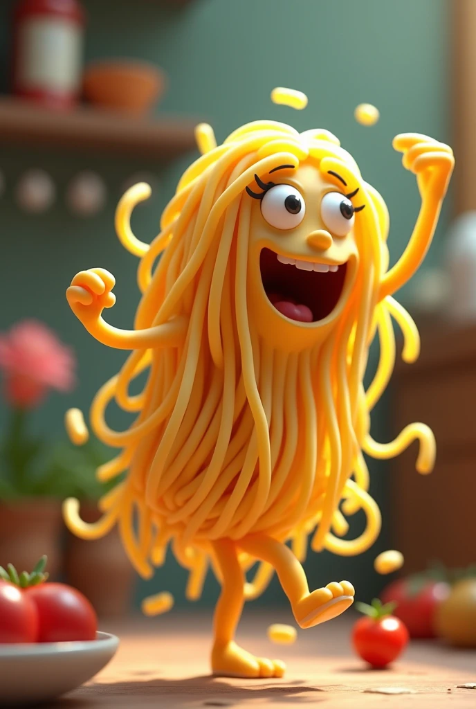A dancing pasta - SeaArt AI