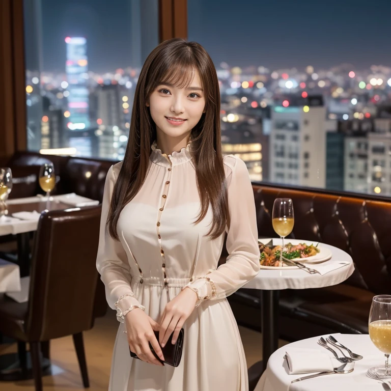 ( features a gentle and gentle expression :1.3), ( full body shots ...