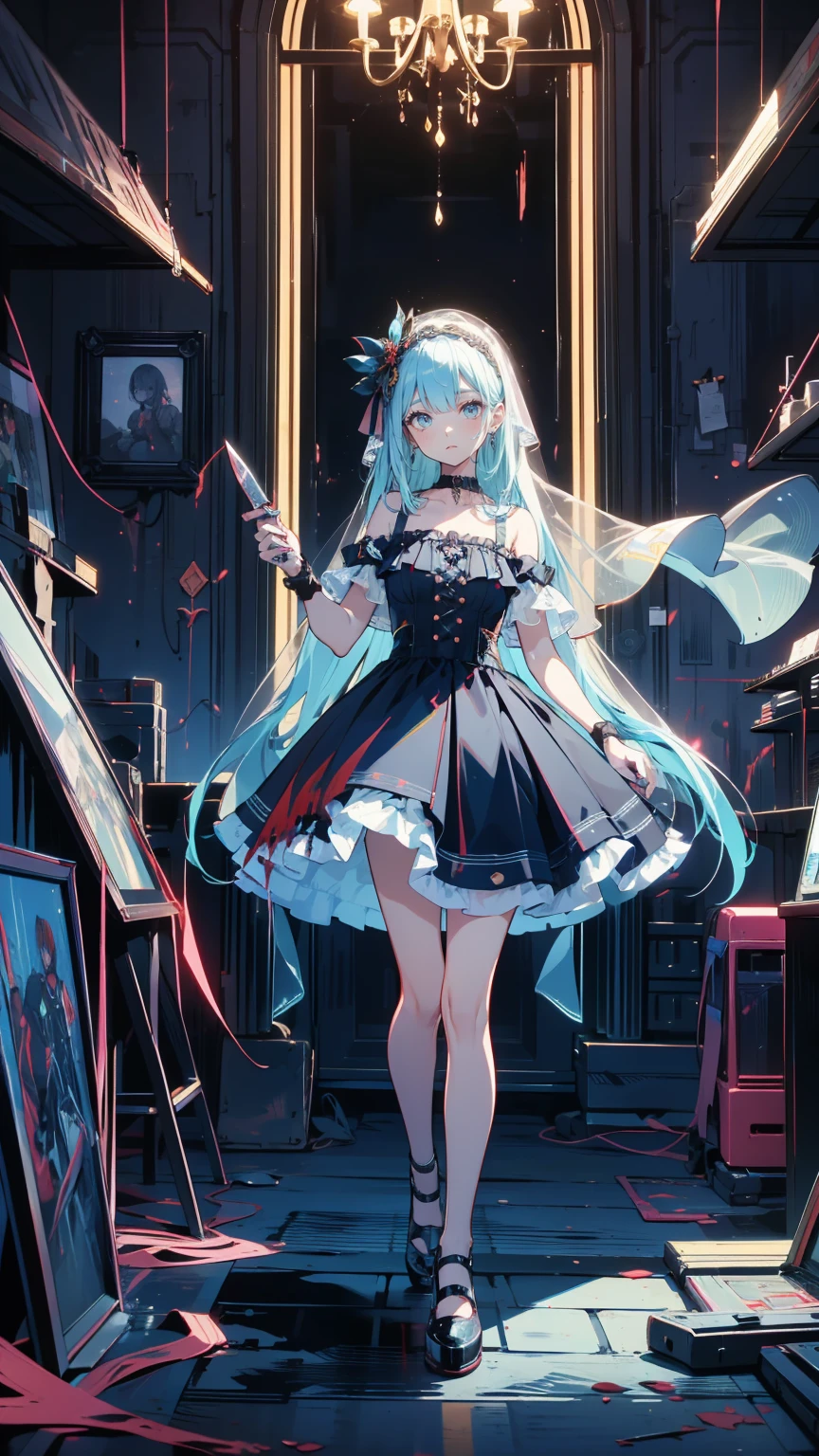 Theme:Calm Madness/Calm Madness /Calm Madness、 horror style - SeaArt AI