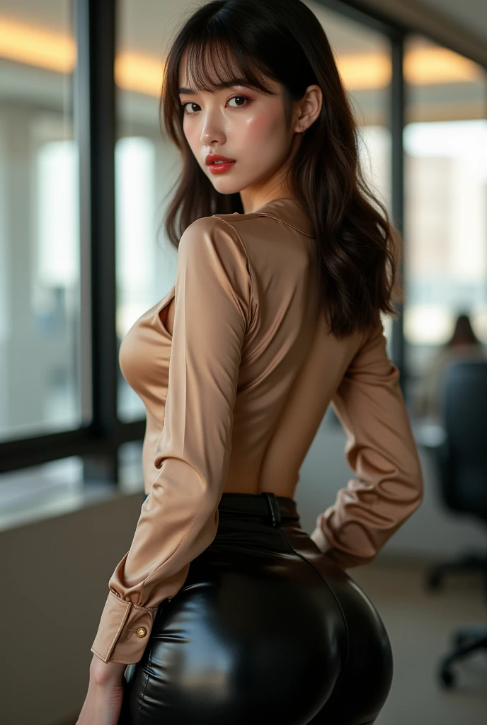 Taiwanese girl 24 years old , Beautiful, sexy, light brown hair - SeaArt AI