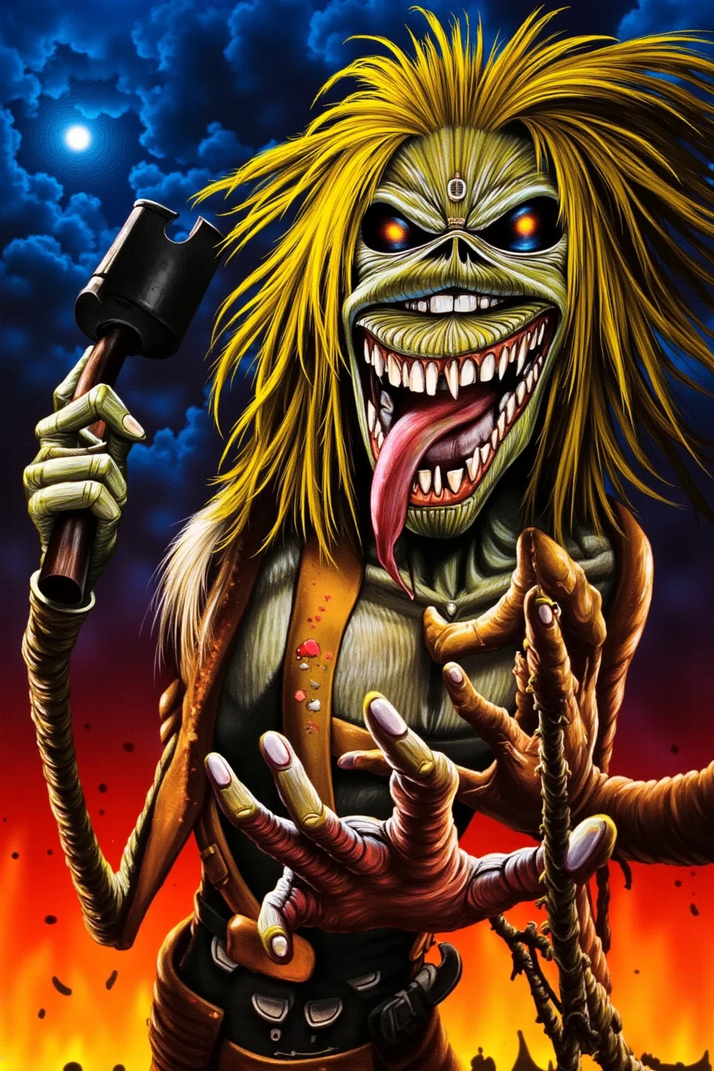 ultra detailed, chaotic scene, nightmare, Simon Stlenhag Style - SeaArt AI