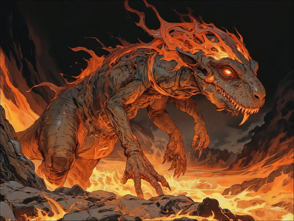 ((Masterpiece)), (( best quality , Powerful Details)), ( DINOSAUR ...