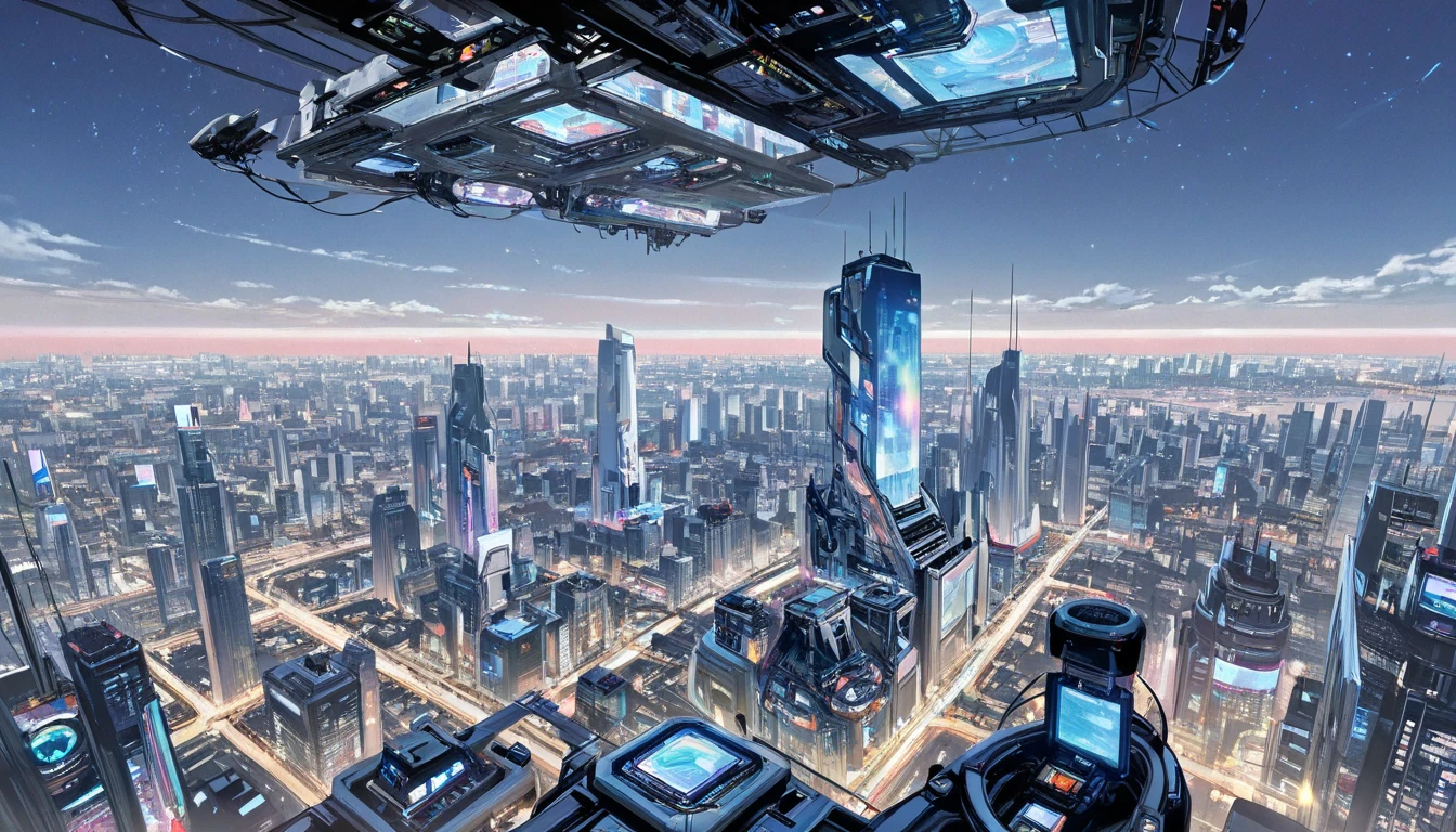 Super advanced civilization, ultra intricate artwork, digital ...