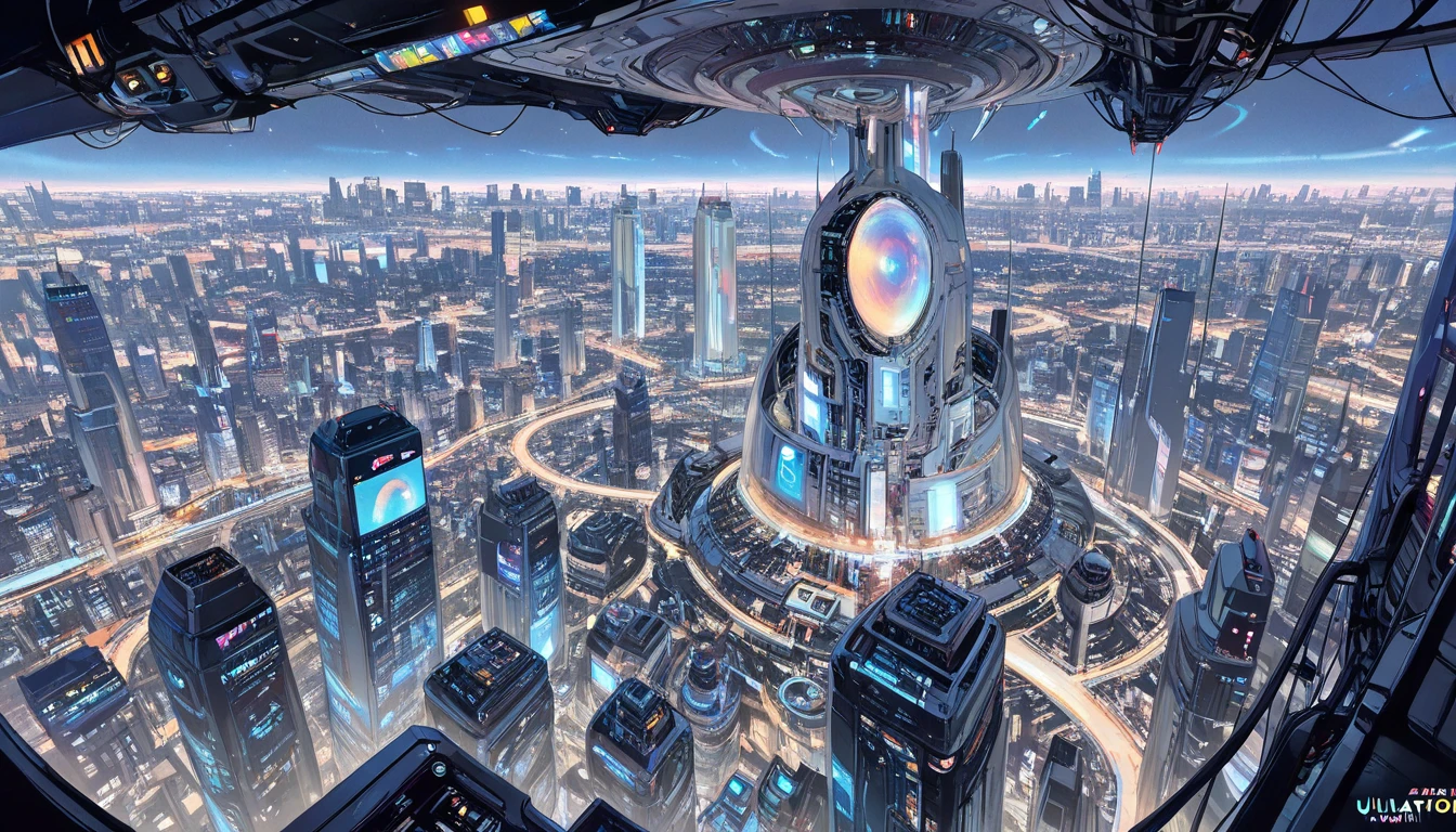 Masterpiece, best quality, super advanced civilization, ultra intricate ...