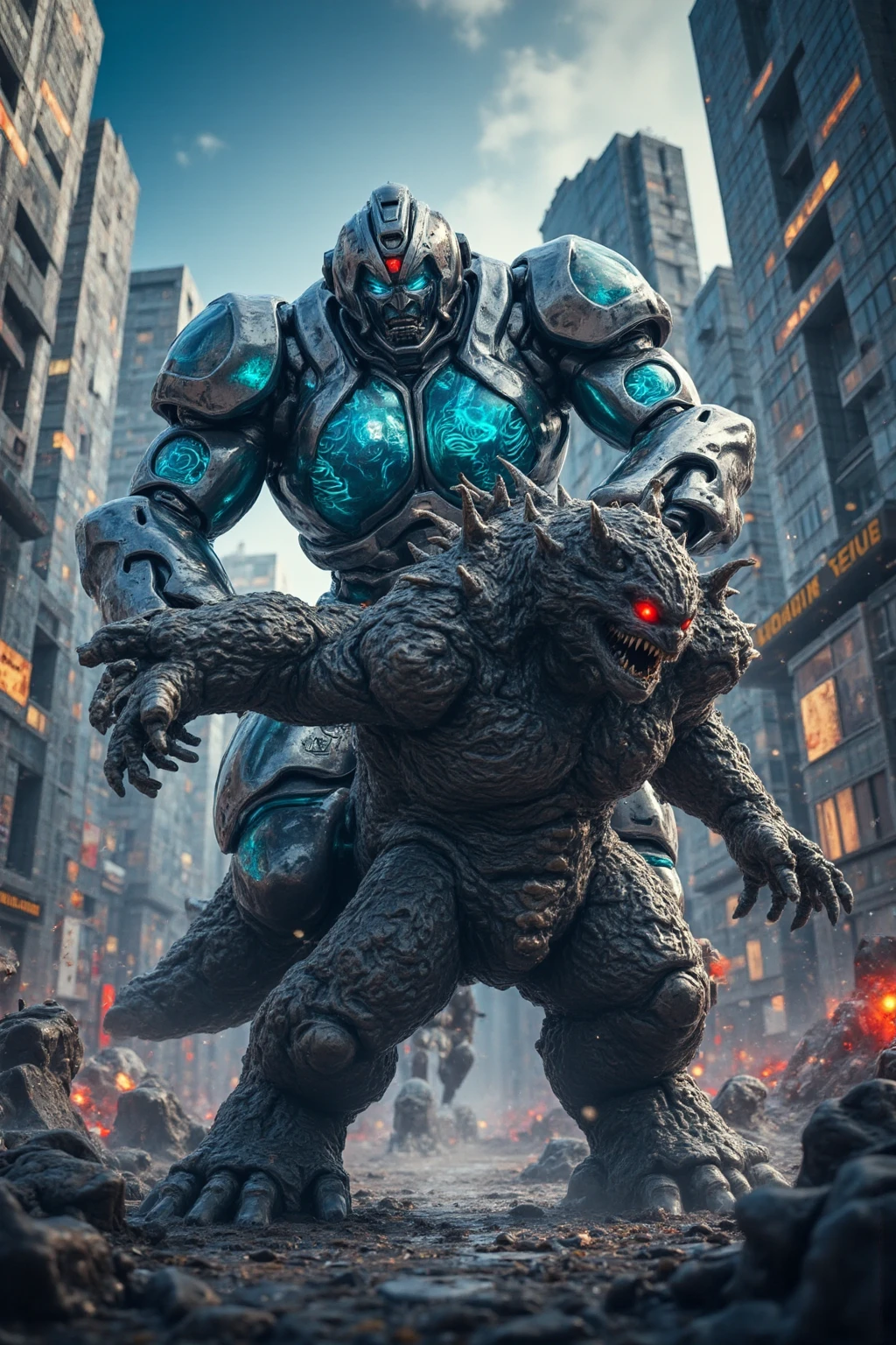 （0120）Theme：Giant Robot in the City