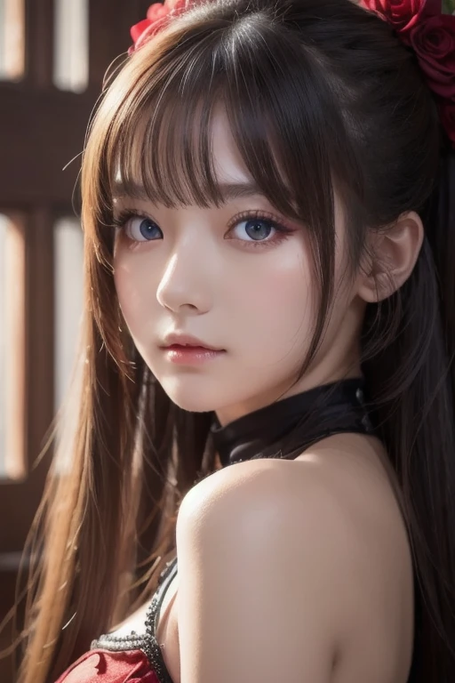 (masterpiece), ( top quality ), ( ULTRA DETAIL), One girl , red eyes - SeaArt AI