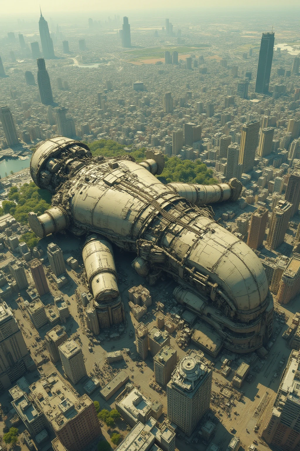 （0120）Giant Robot in the City/超大机器人/都市の中の巨大ロボット