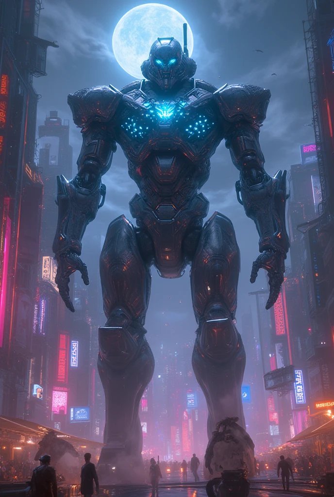 Giant Robot in the city