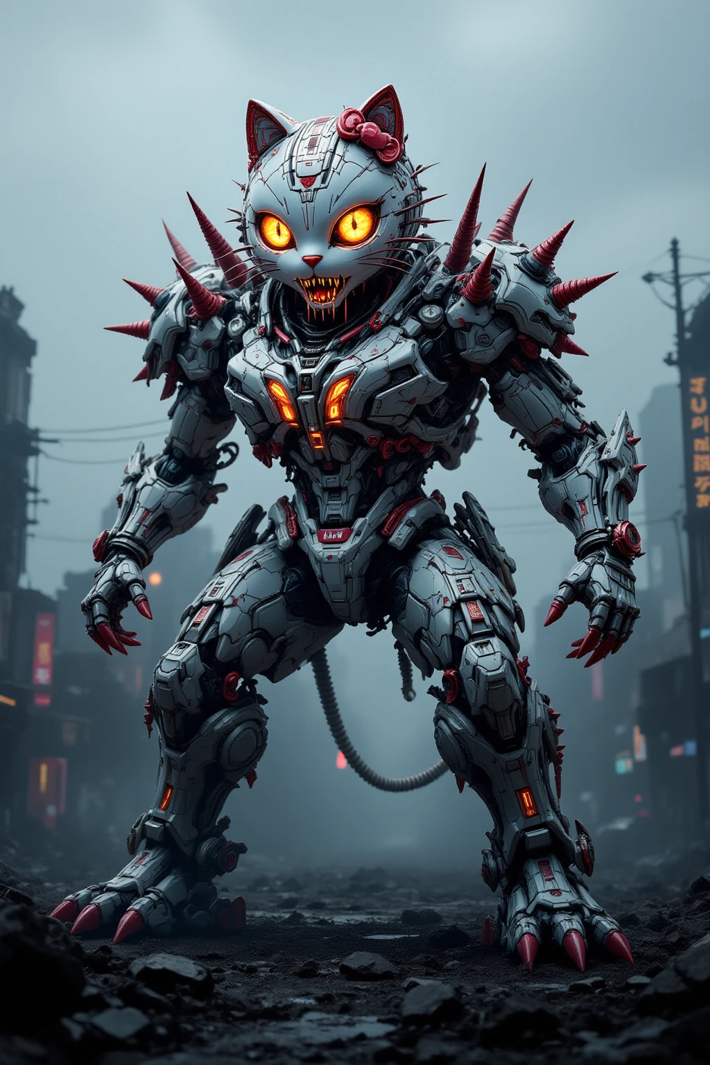 Giant Robot in the City