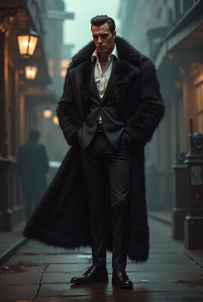 A mink coat wearing pimp called rick who is really swag and pimp like ...