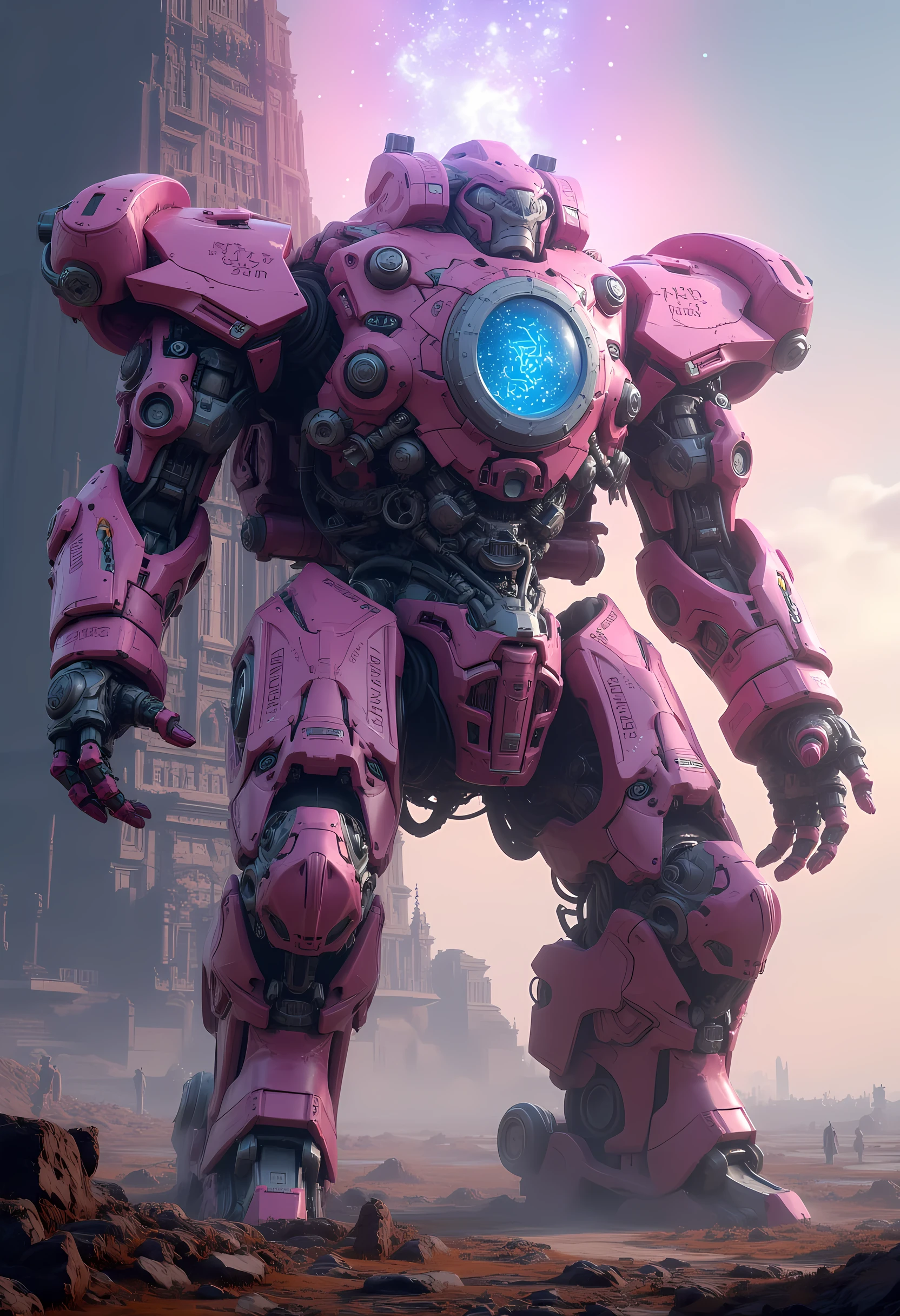 (0120）Theme：Giant Robot in the City