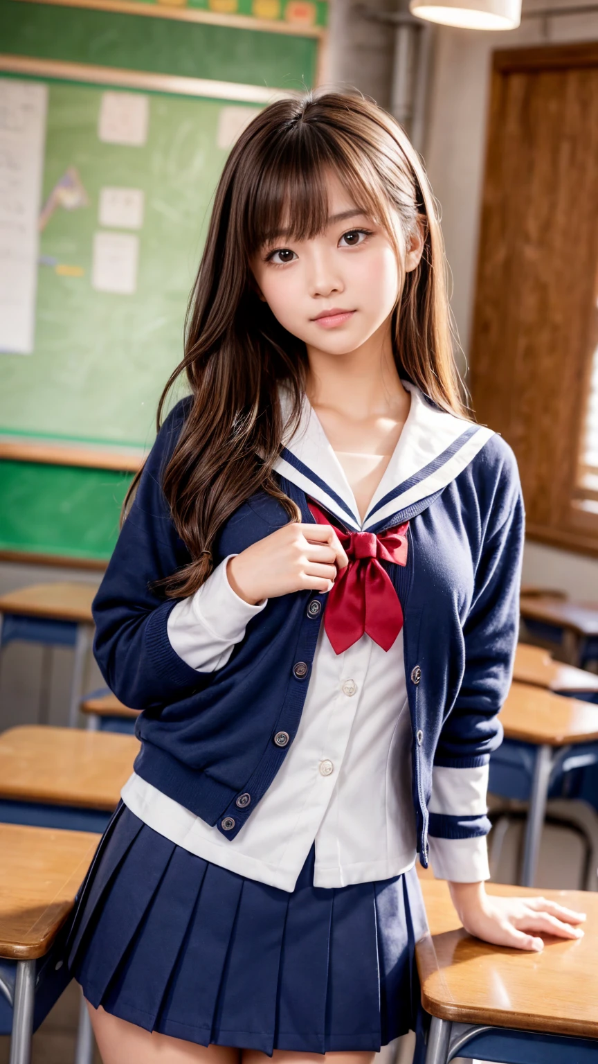 Masterpiece, high resolution, best quality ,(( high school girl in a ...