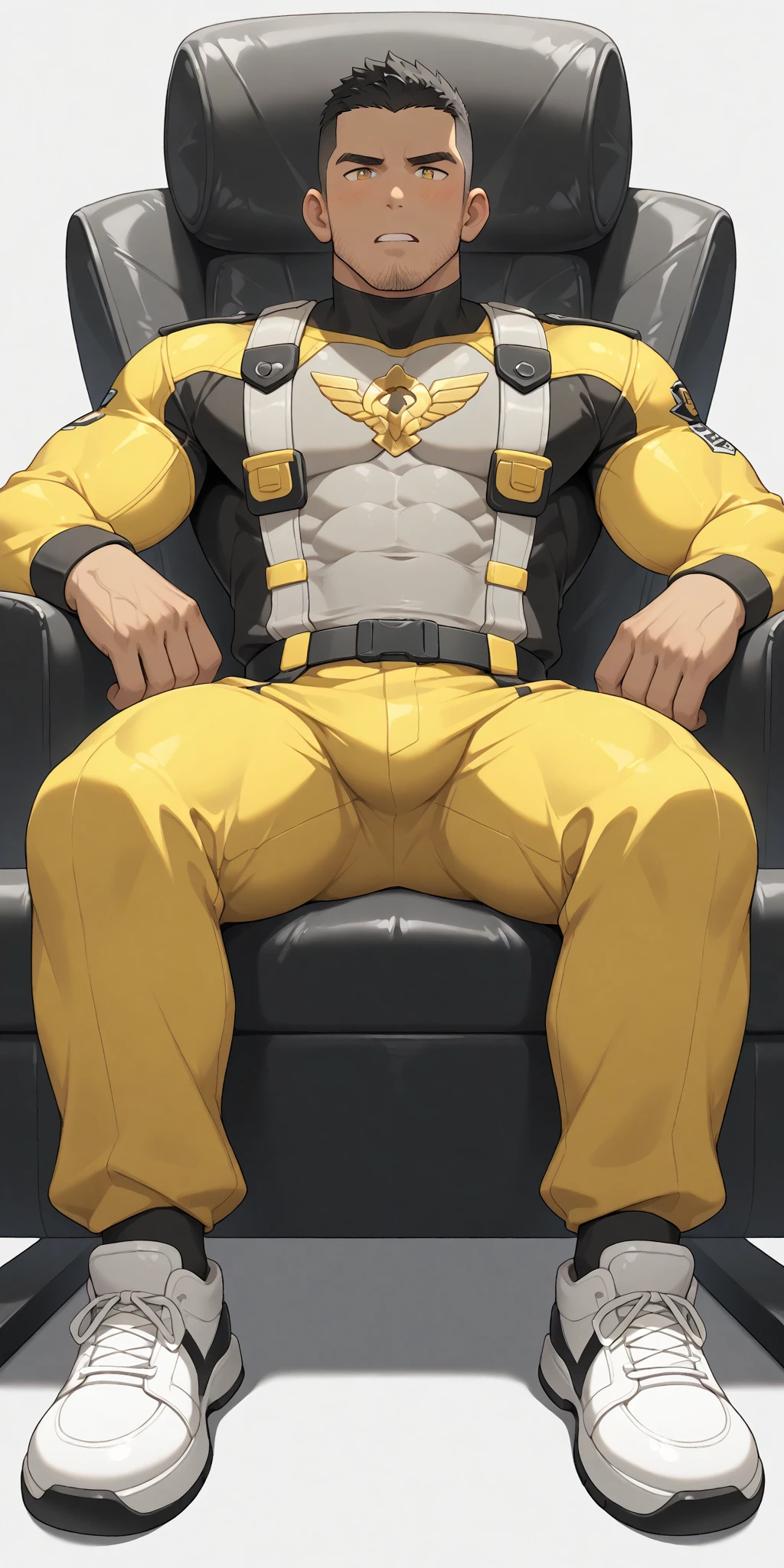 Anime characters：Gyee, whole body, Buzz Cut, In a clean and tidy ...