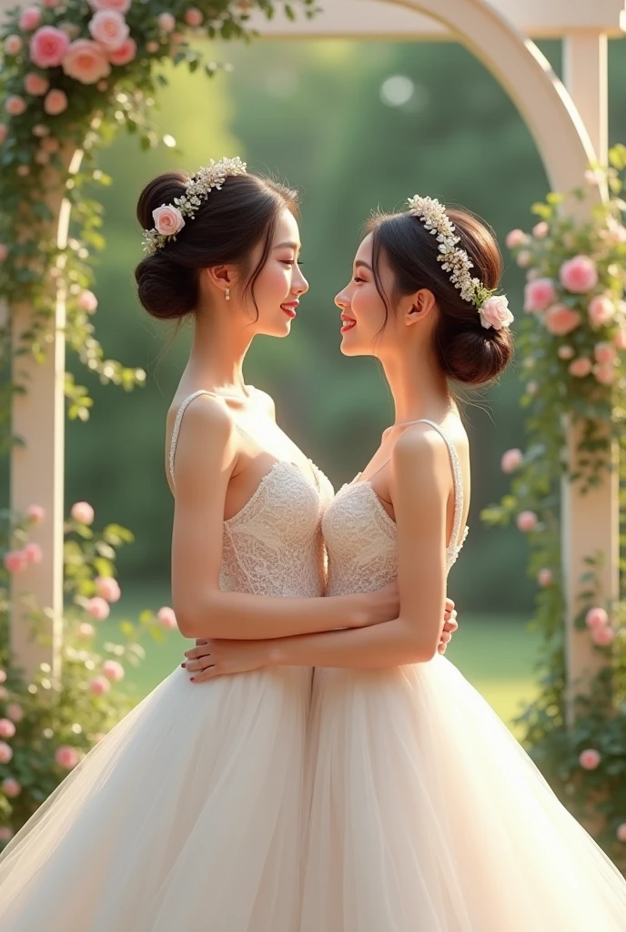 Two Brides - SeaArt AI