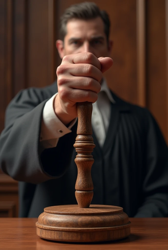 Judge's Hammer - SeaArt AI