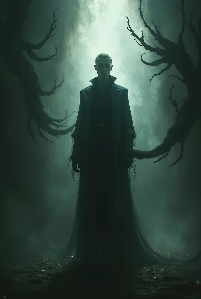 A man with several shadows around him - SeaArt AI