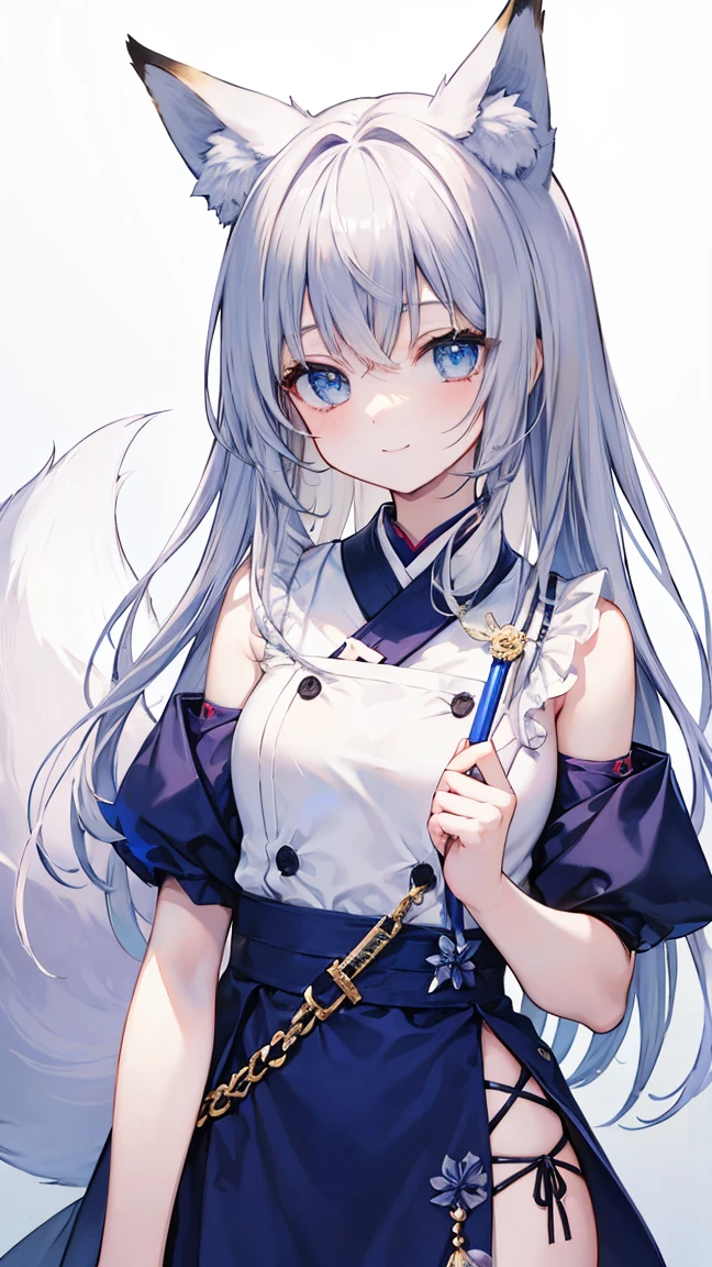 fox ear、Fox's Tail、Bird's-eye view、Camera Girl、 blonde shorthair ...