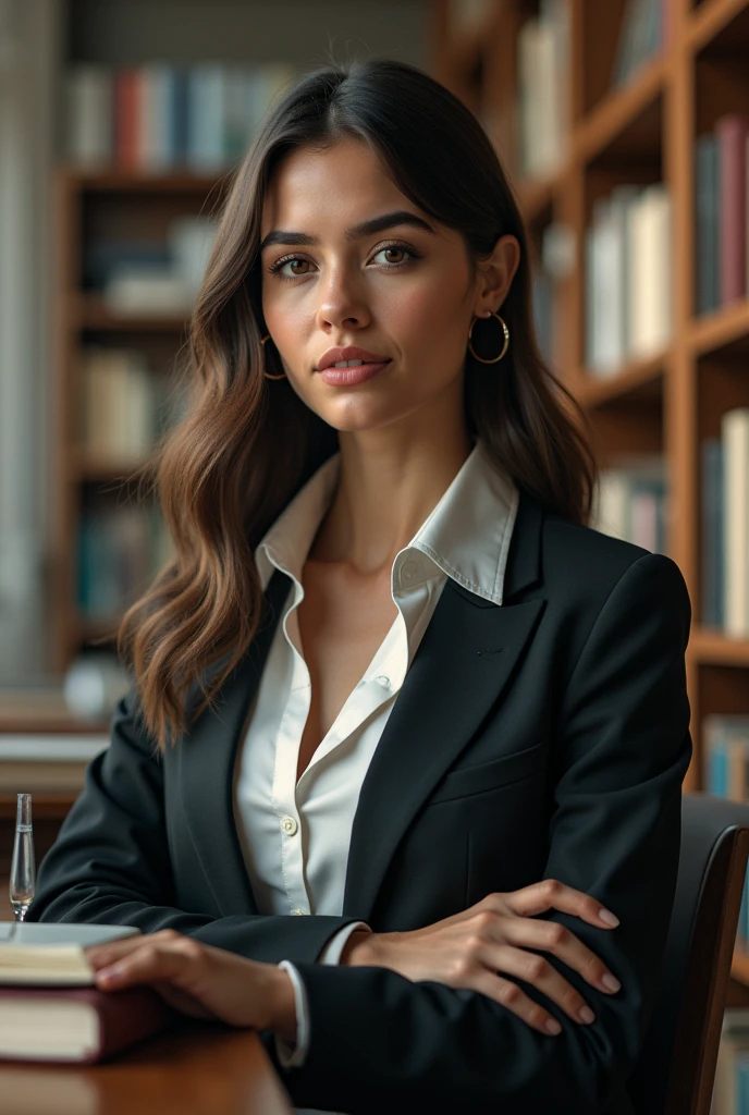 Highly educated profile of a woman in her 20s - SeaArt AI