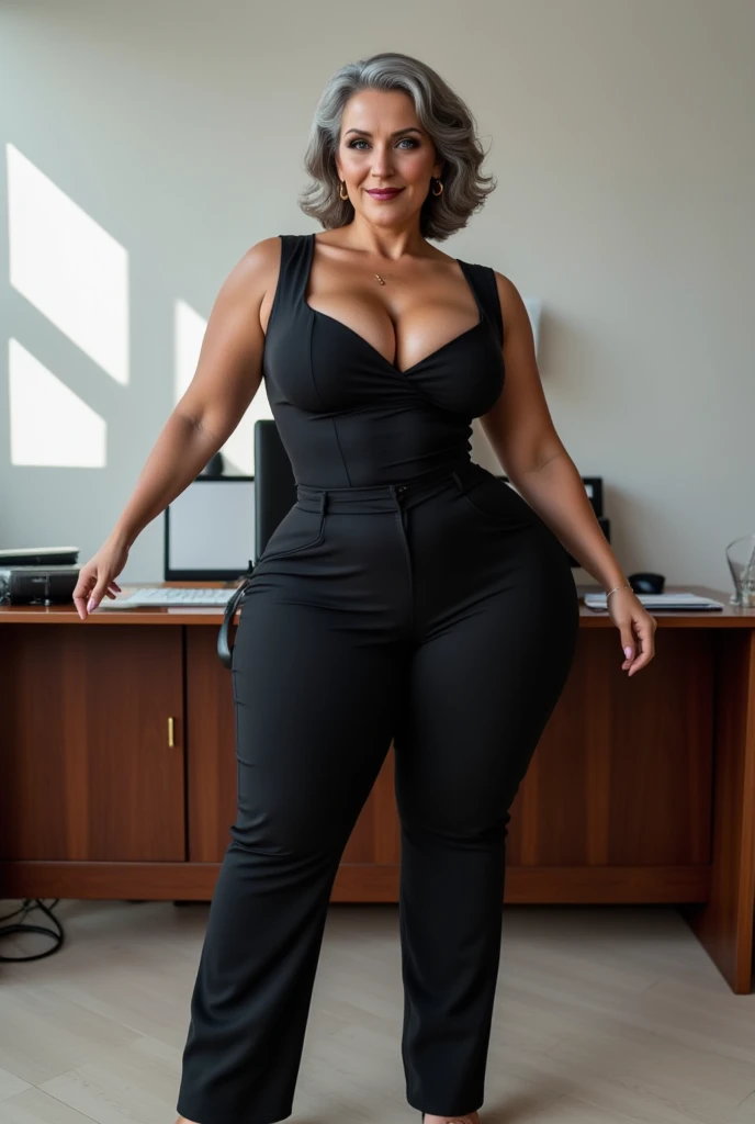 Sexy executive , curvilinear, voluptuous(((Hot mature,sexy and exuberant betw - SeaArt AI