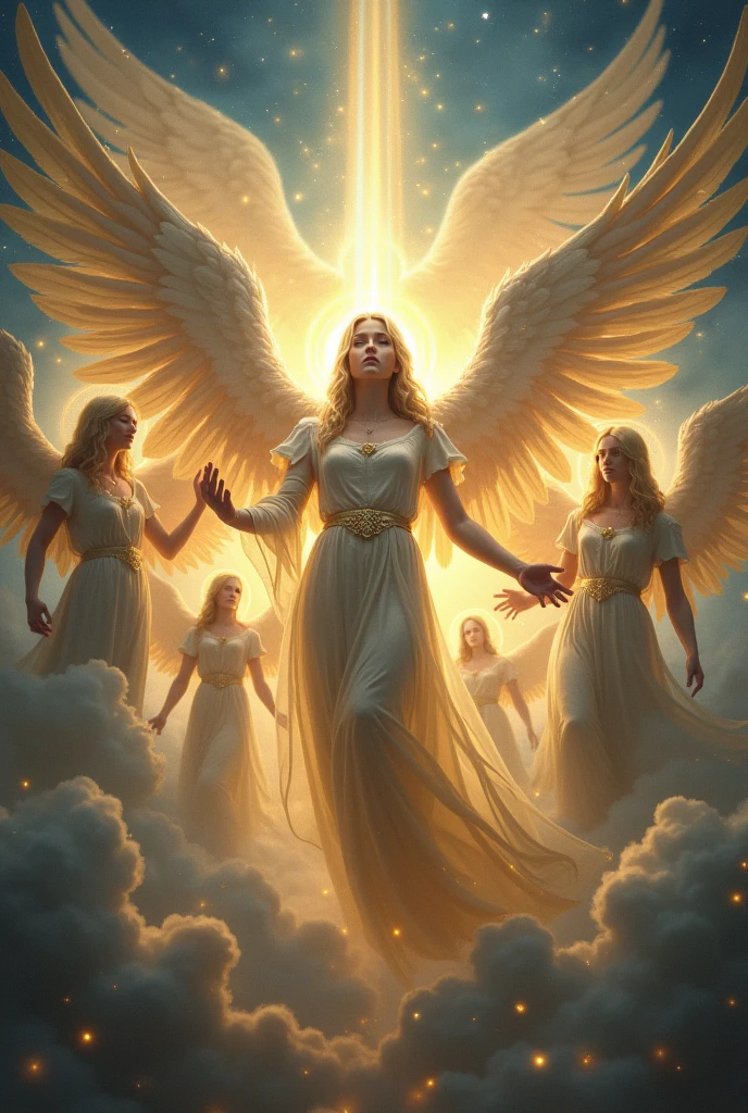 Angels according to Catholic mythology - SeaArt AI