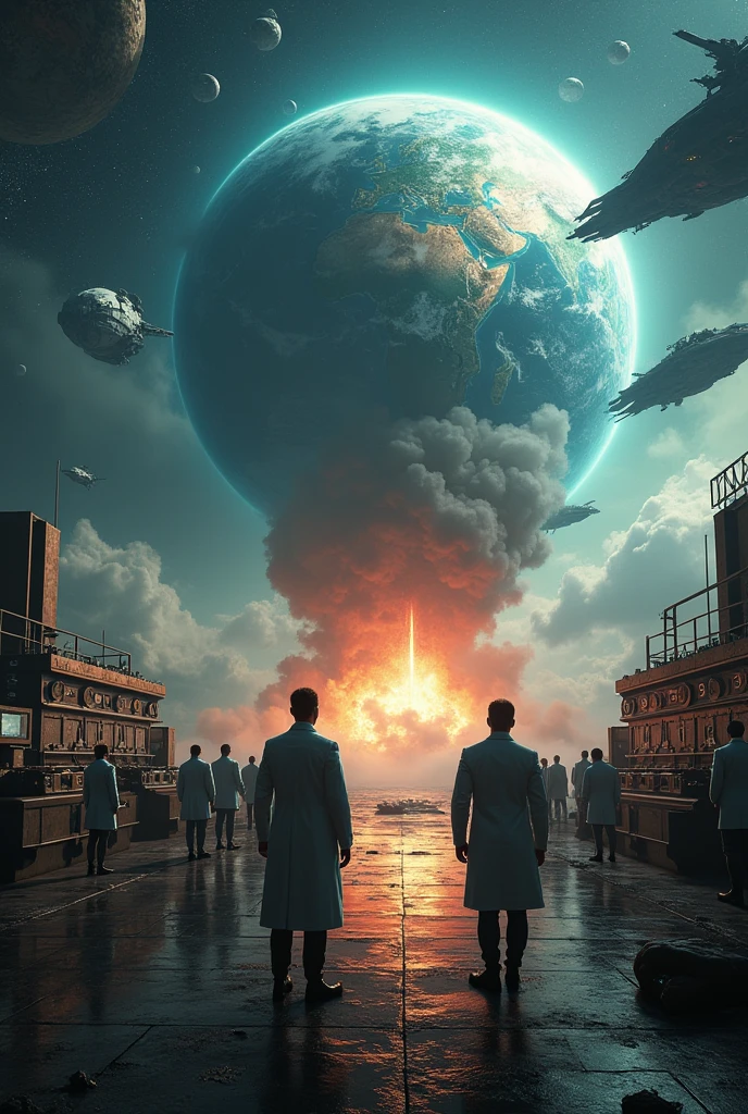 How scientists detonate a bomb to destroy aliens occupying the earth ...