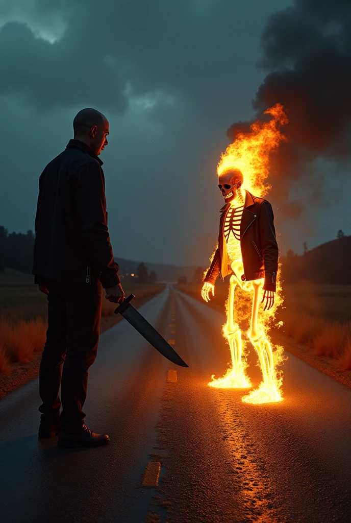 Here’s a prompt based on the image: "Create a cinematic scene of a ...