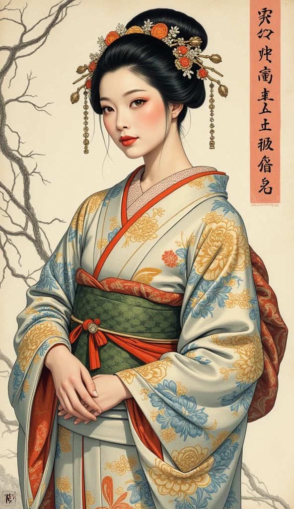 the detailed proportions and textures brushed multicolored and softened ...