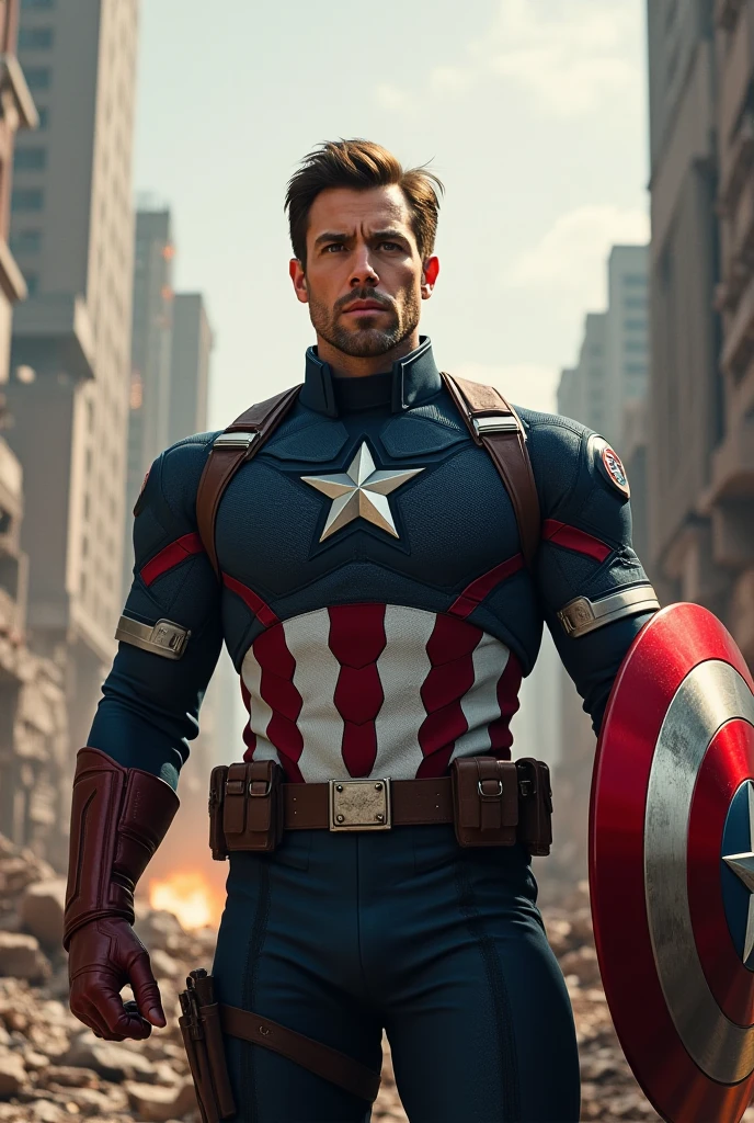 Captain America says, “Alright guys, now it’s my turn!” - SeaArt AI