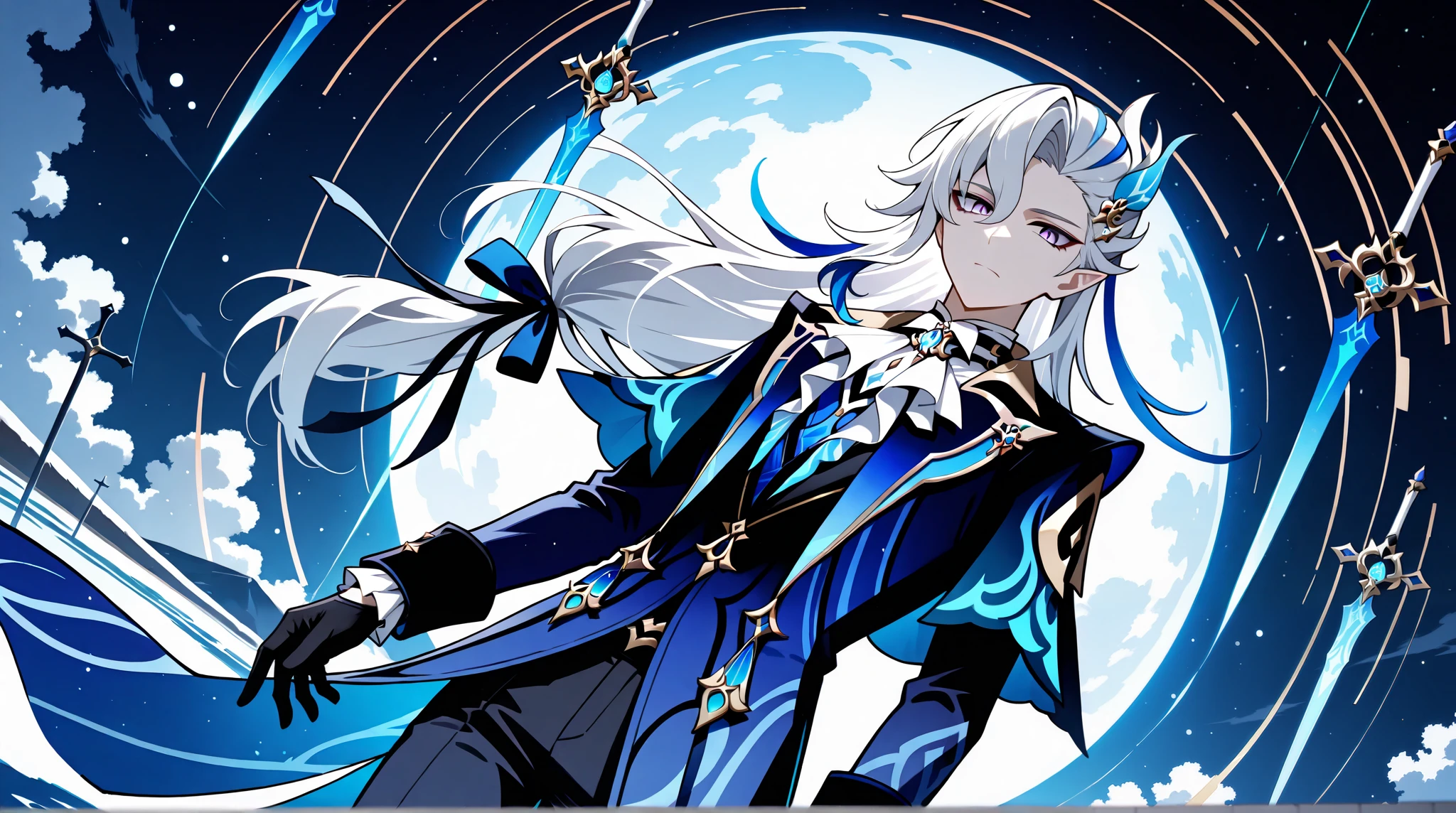 （neuvillette (genshin impact)) - SeaArt AI