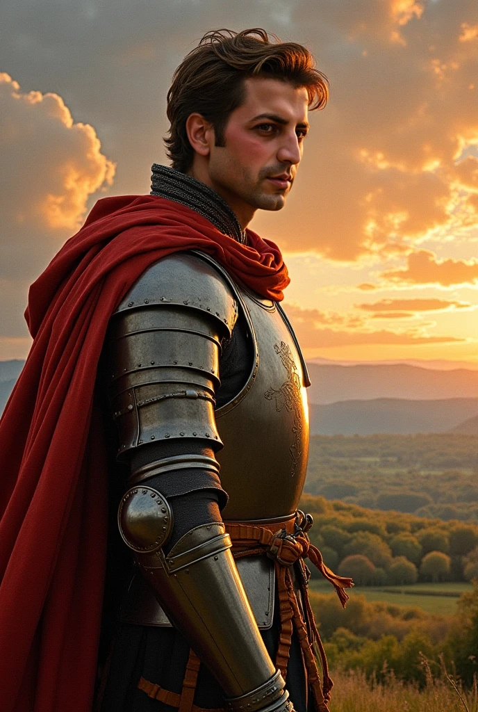 Detailed elaborate portrait of Templar Knight in medieval armor - SeaArt AI