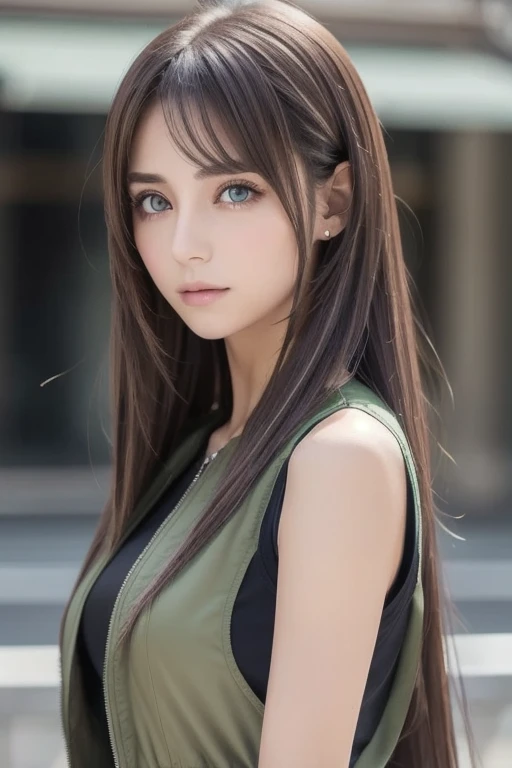 Italian girl anime version (The power to control the wind, purple eyes ...