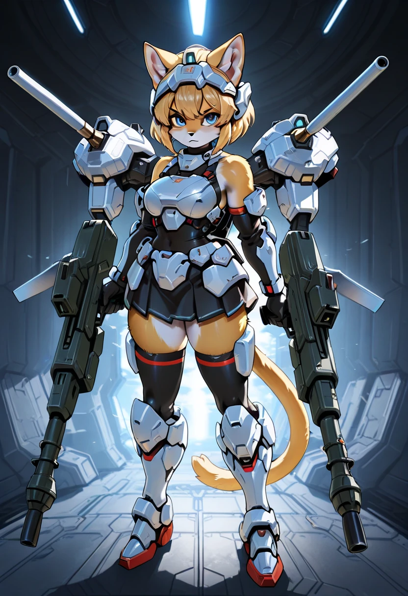 1girl, (furry, kemono:1.4), cat girl, animal nose, cat ears, cat tail ...