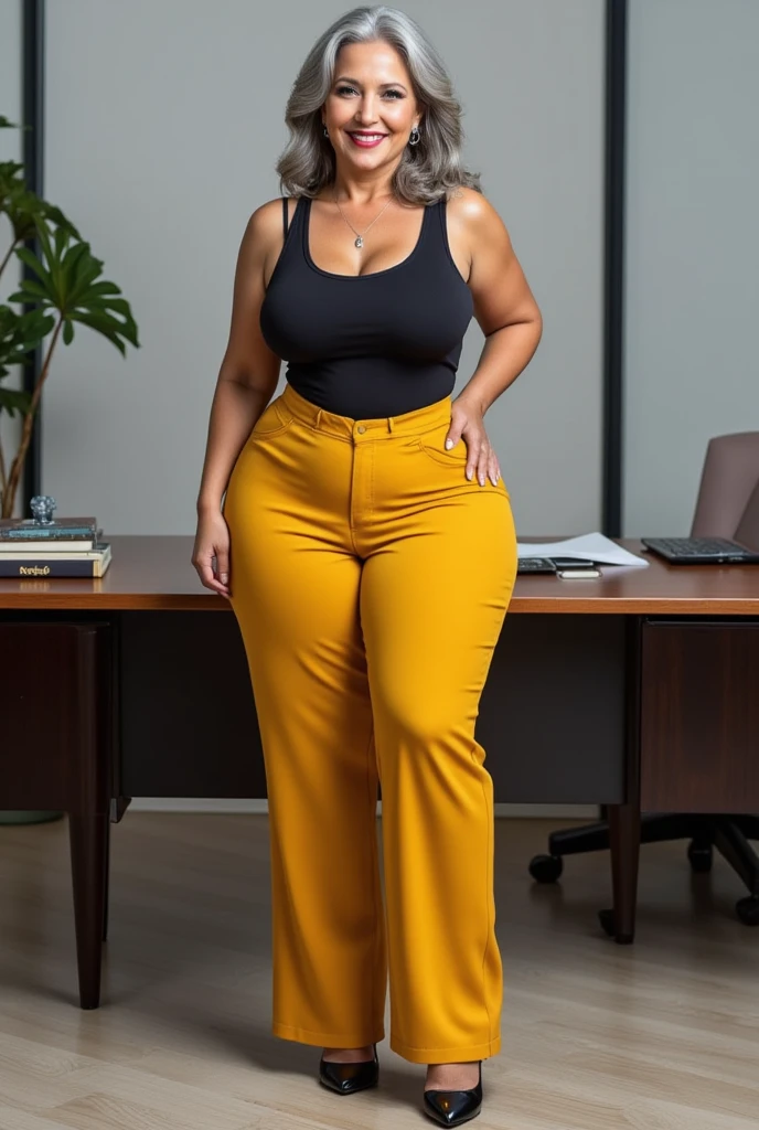 Sexy executive , curvilinear, voluptuous(((Hot mature,sexy and exuberant betw - SeaArt AI