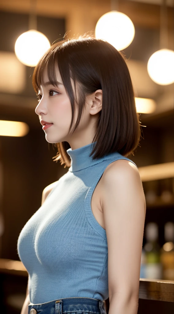 beautiful girl, so beautiful、 detailed face, laugh shyly, Deep Valley ...