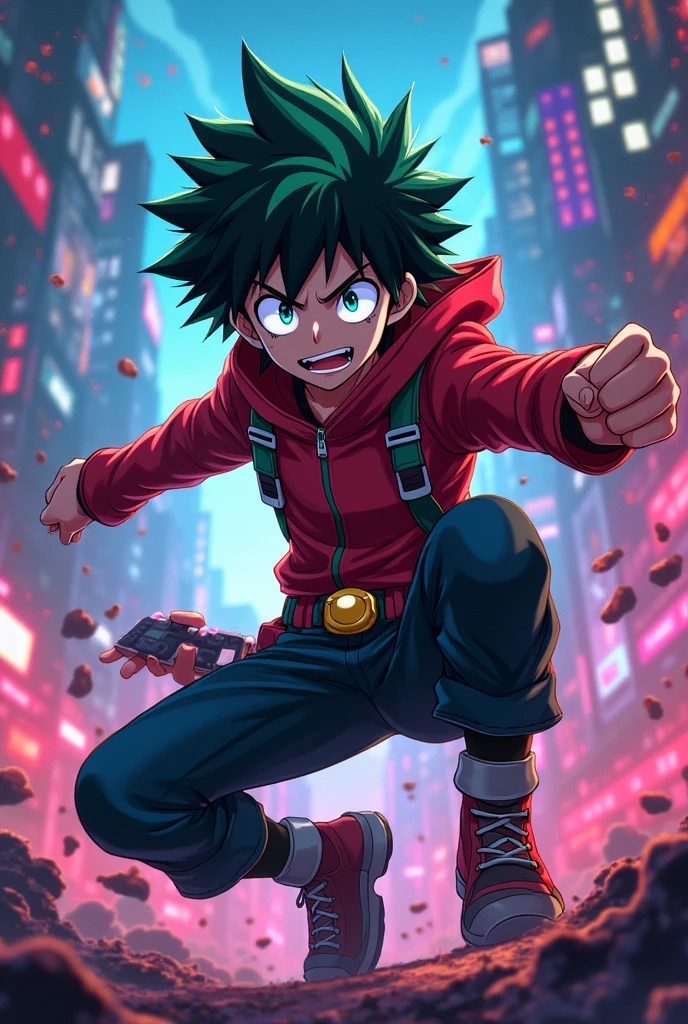 Create a banner YouTube Deku Gaming - SeaArt AI