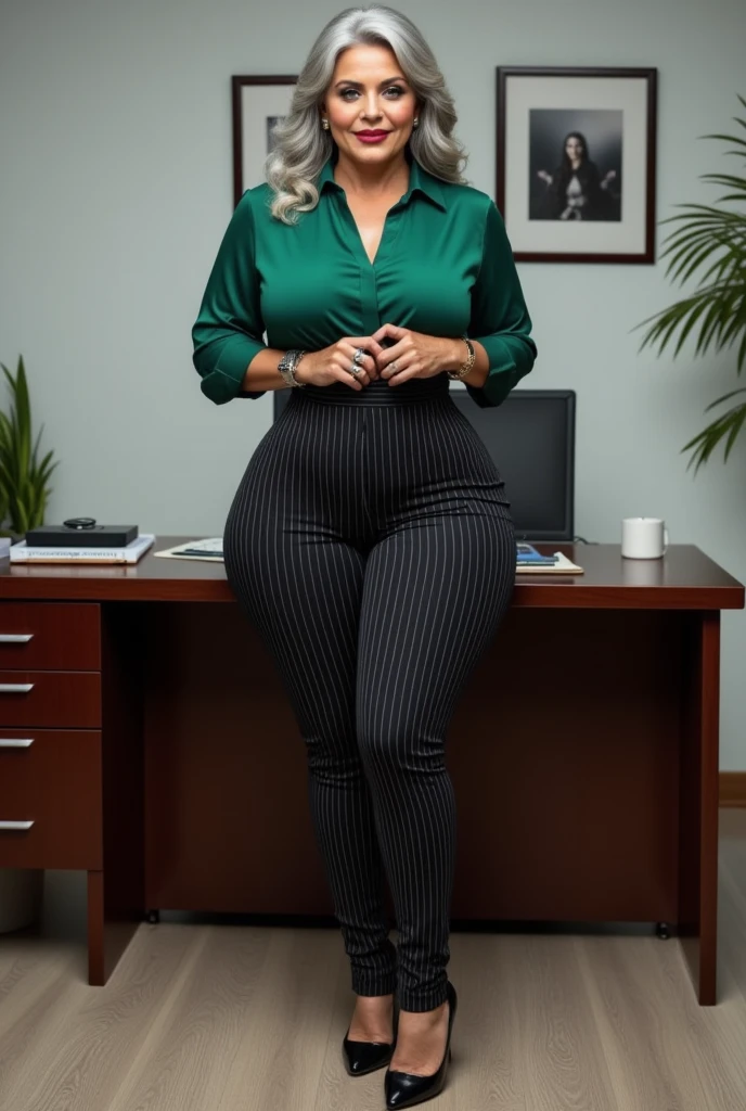 Sexy executive , curvilinear, voluptuous(((Hot mature,sexy and exuberant betw - SeaArt AI