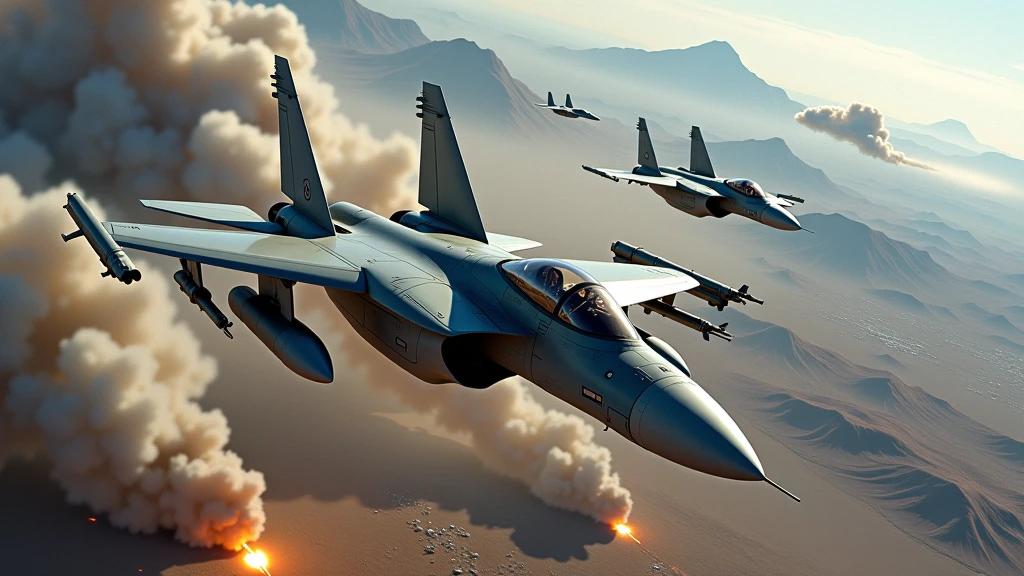 Fighter jets appearing in Ace Combat are flying above anti-aircraft ...