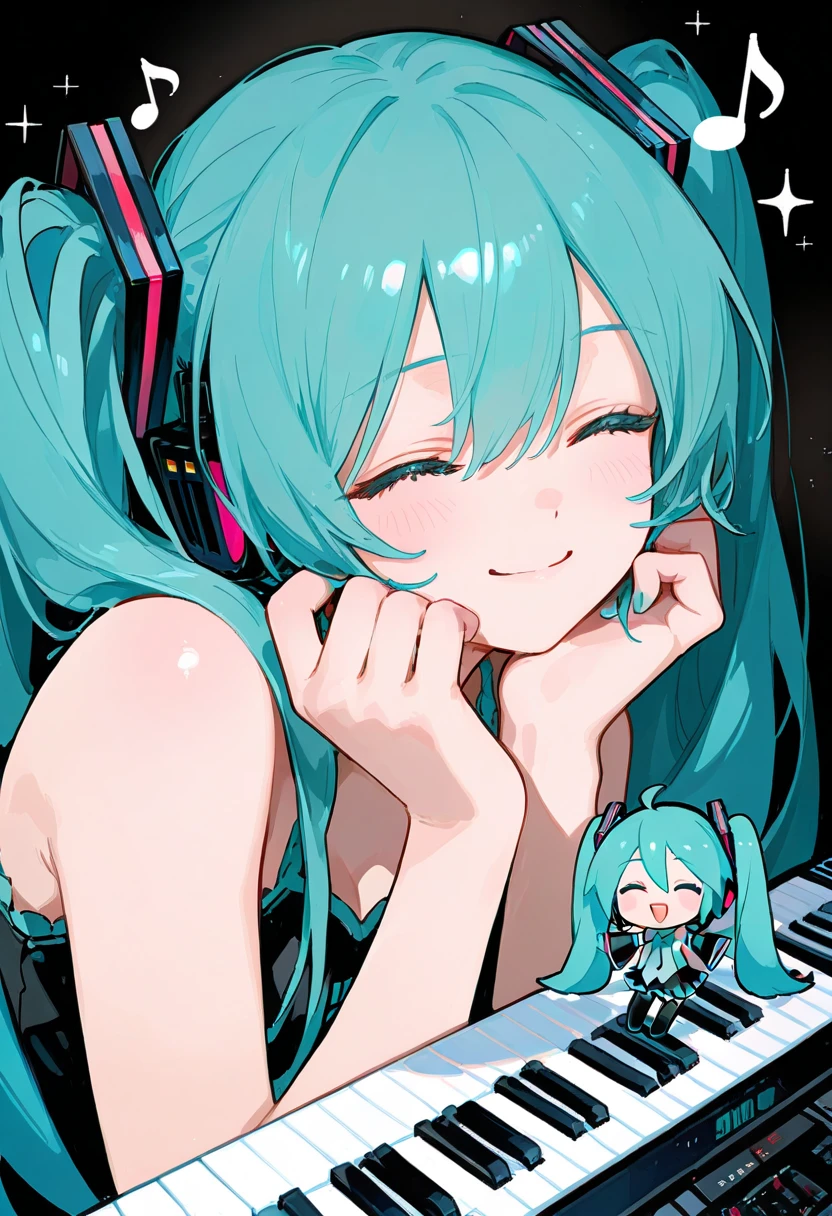 alone,It's Miku , synthesizer， vocaloid ， SONA IS A SLANDER - SeaArt AI
