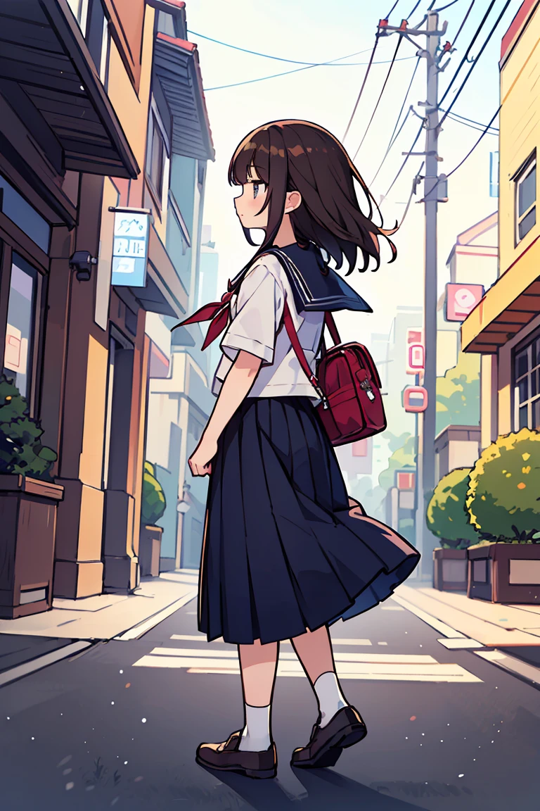 (masterpiece, best quality),1girl, solo, senior high school student ...