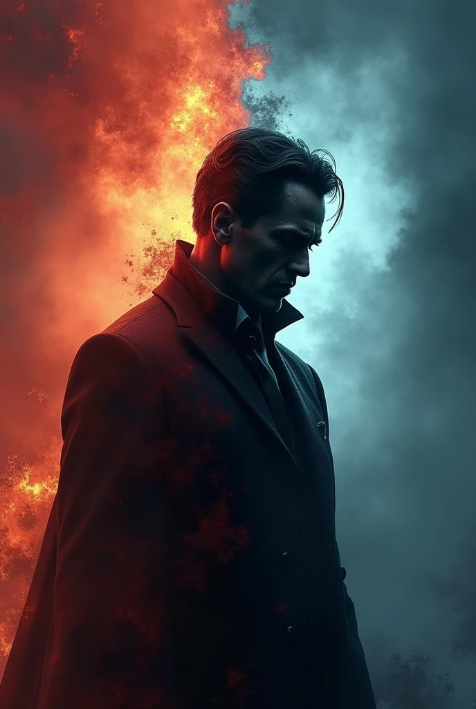 Generate a cool looking theme profile picture with a nice background ...