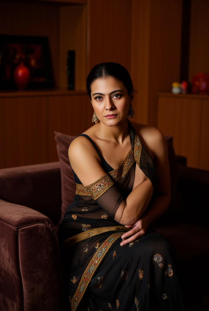 A beautiful indian woman, hot indian aunty, wearing a sexy blouse without saree - SeaArt AI