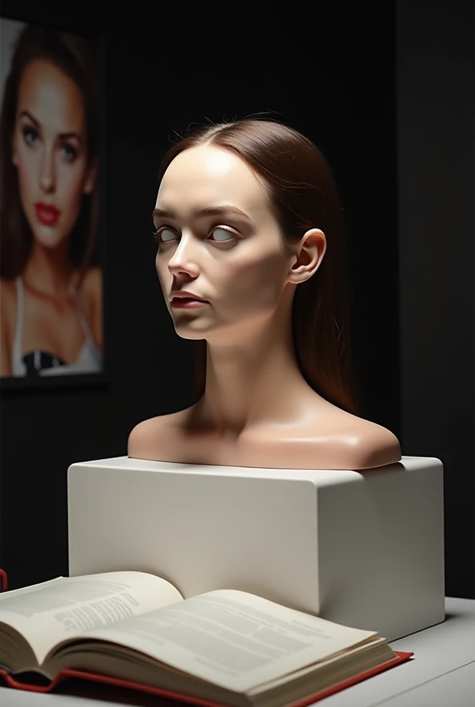 **"Give me a picture of a CreaFX realistic female disguise silicone ...