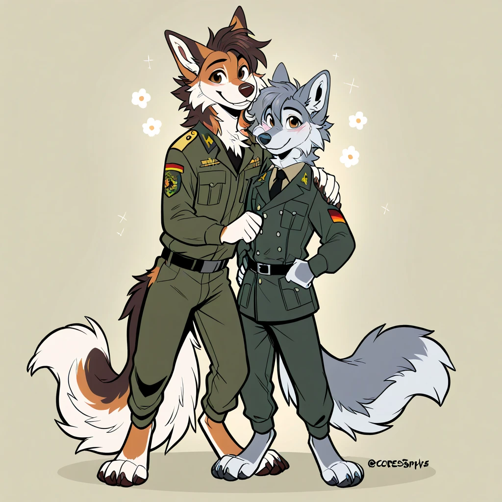 Adult, canine, anthro, anthromorphic, wolf, fur, furred_anthro - SeaArt AI