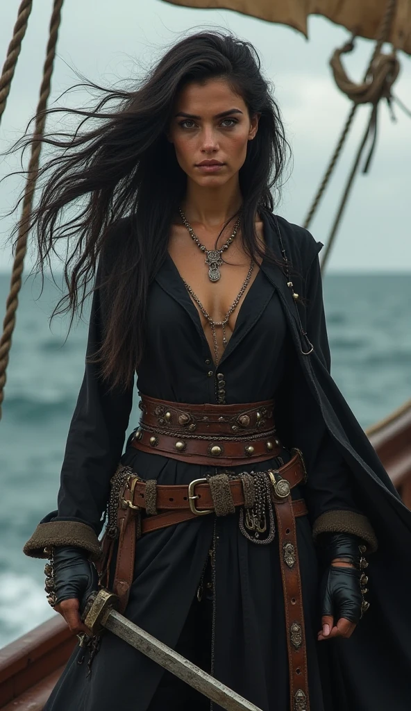 Belit , the queen of the Black Coast and Great love from Conan - SeaArt AI