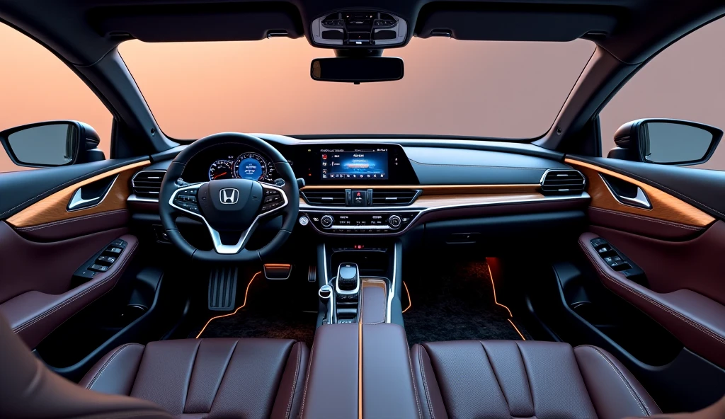 Here’s the prompt for the full interior view of the 2025 Honda Legend ...