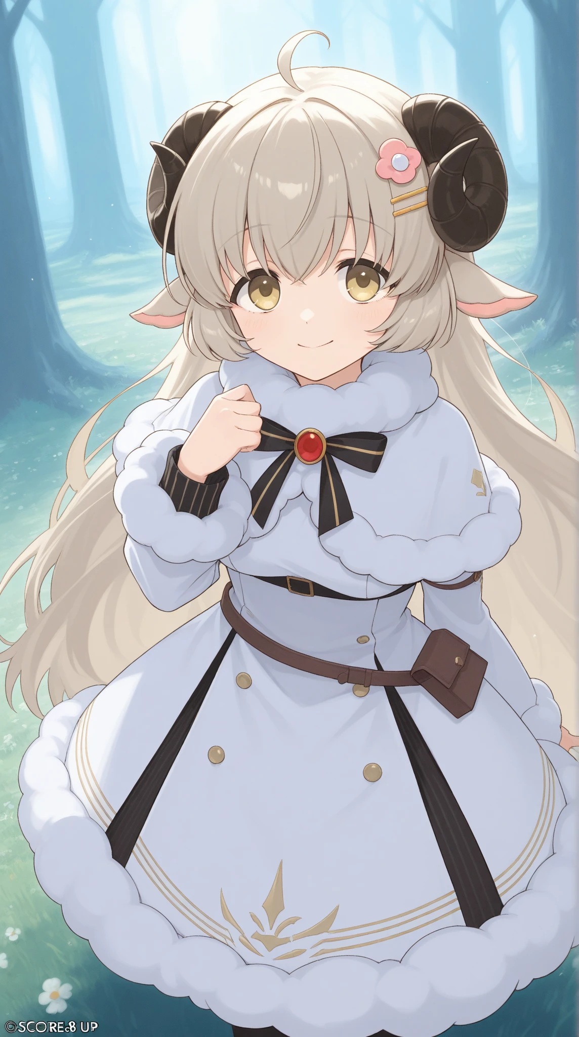 Sheep girl, fantasy - SeaArt AI